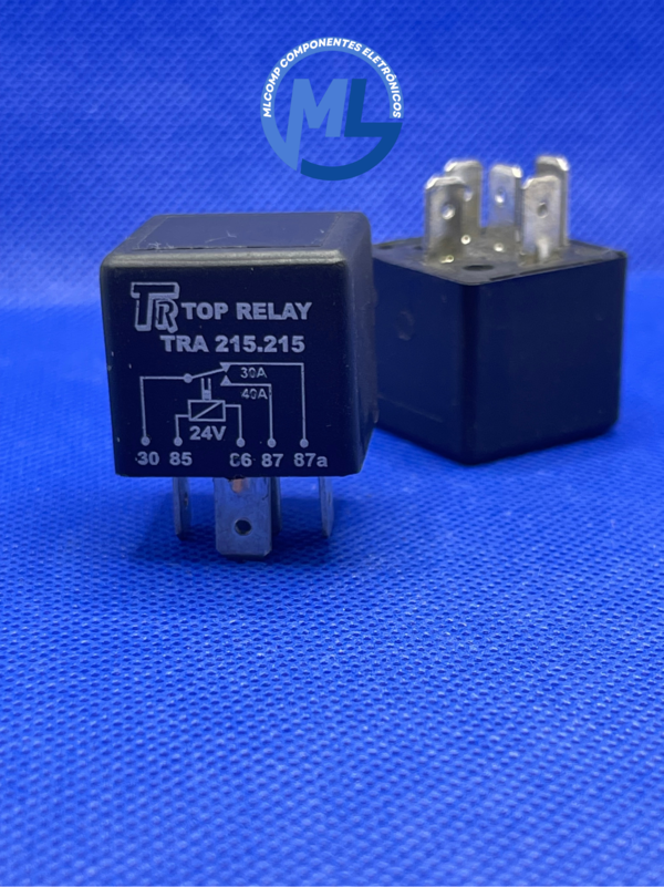 RELE TRA215-215 24V 40AMP 5 PINOS AUTOMOTIVO TOP RELAY – MLComp