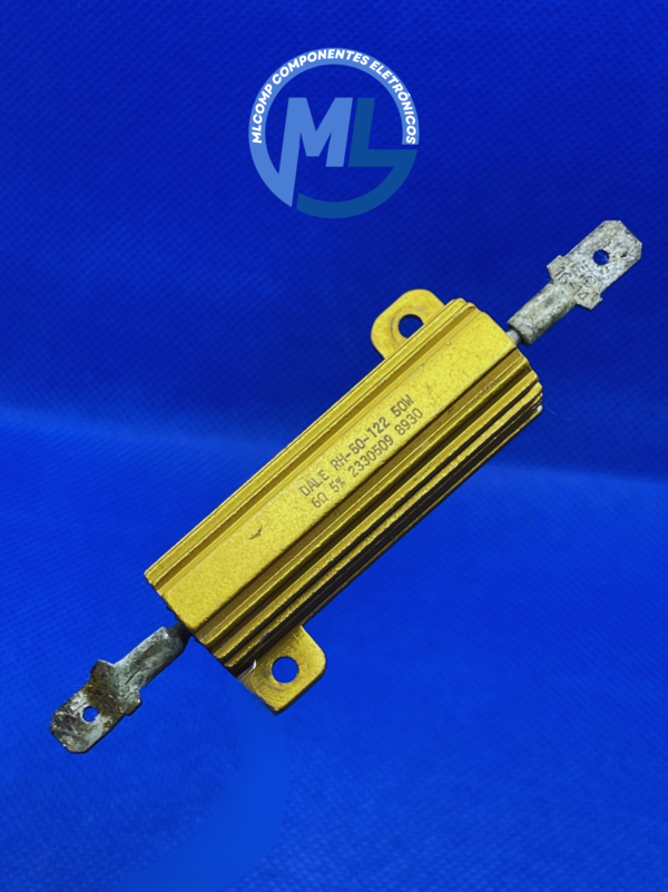 RESISTOR 6R 50W 5% RH-50 COM DISSIPADOR DALE PULL USADO – MLComp