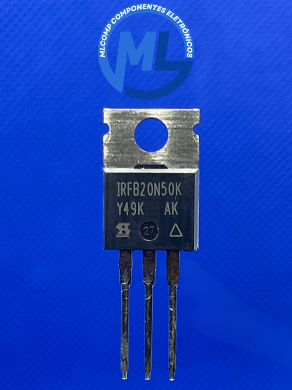 Transistor IRFB20N50KPBF MOSFET N 20AMP 500V TO220 INFINEON – MLComp