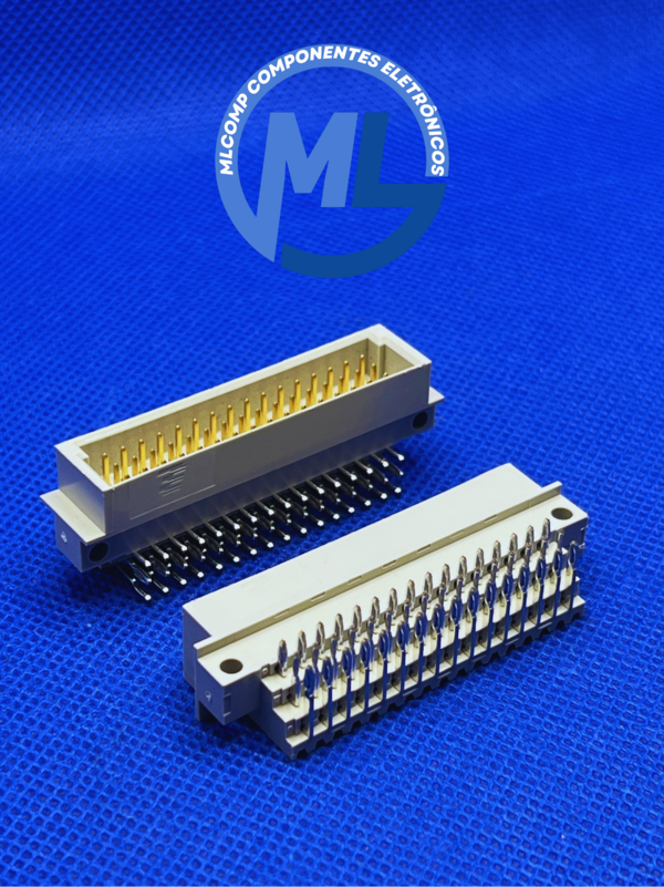 CONECTOR EURO 48 PINOS MACHO 90º 216398-4 TE/AMP – MLComp