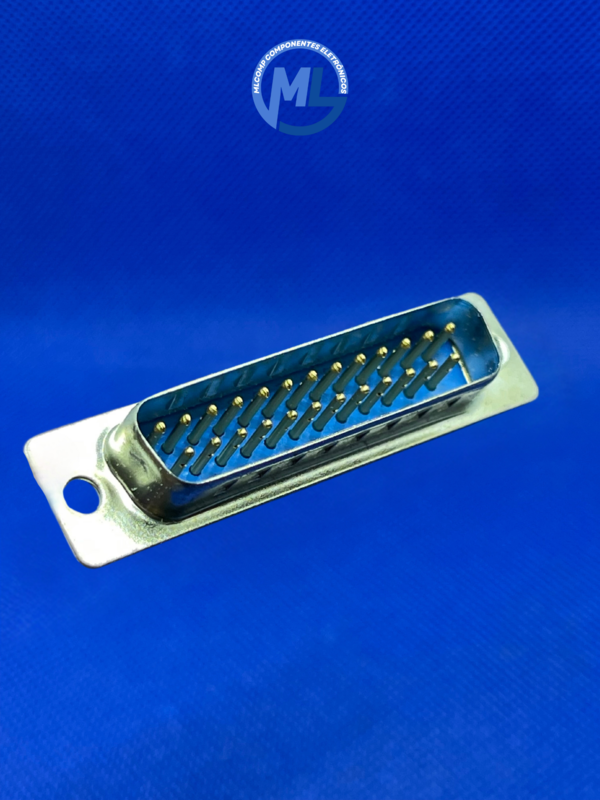 CONECTOR DB25 MACHO SOLDA FIO – MLComp