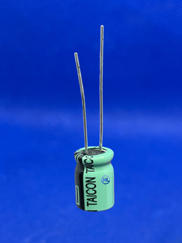 CAPACITOR ELETROLÍTICO 220UF/35V RD. 105º 8X12MM TAICON – MLComp