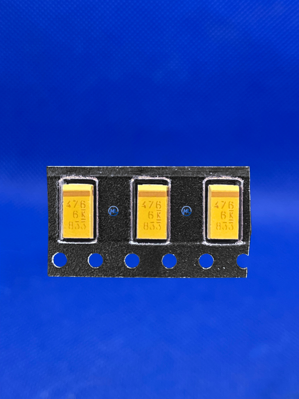 CAPACITOR TANTALO 47UF/6,3V CASE C SMD KEMET – MLComp
