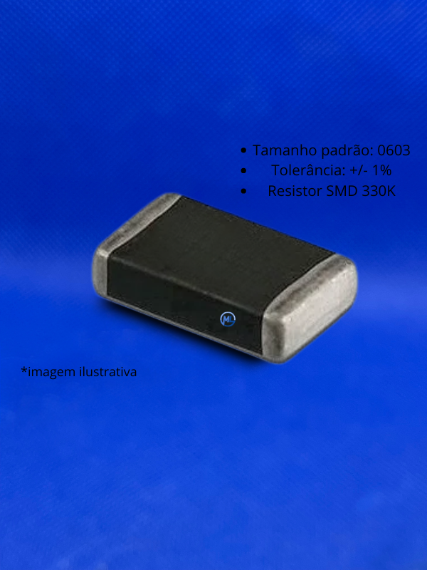 RESISTOR 330K 0603 1% SMD RMCF0603FT330K STACKPOLE – MLComp